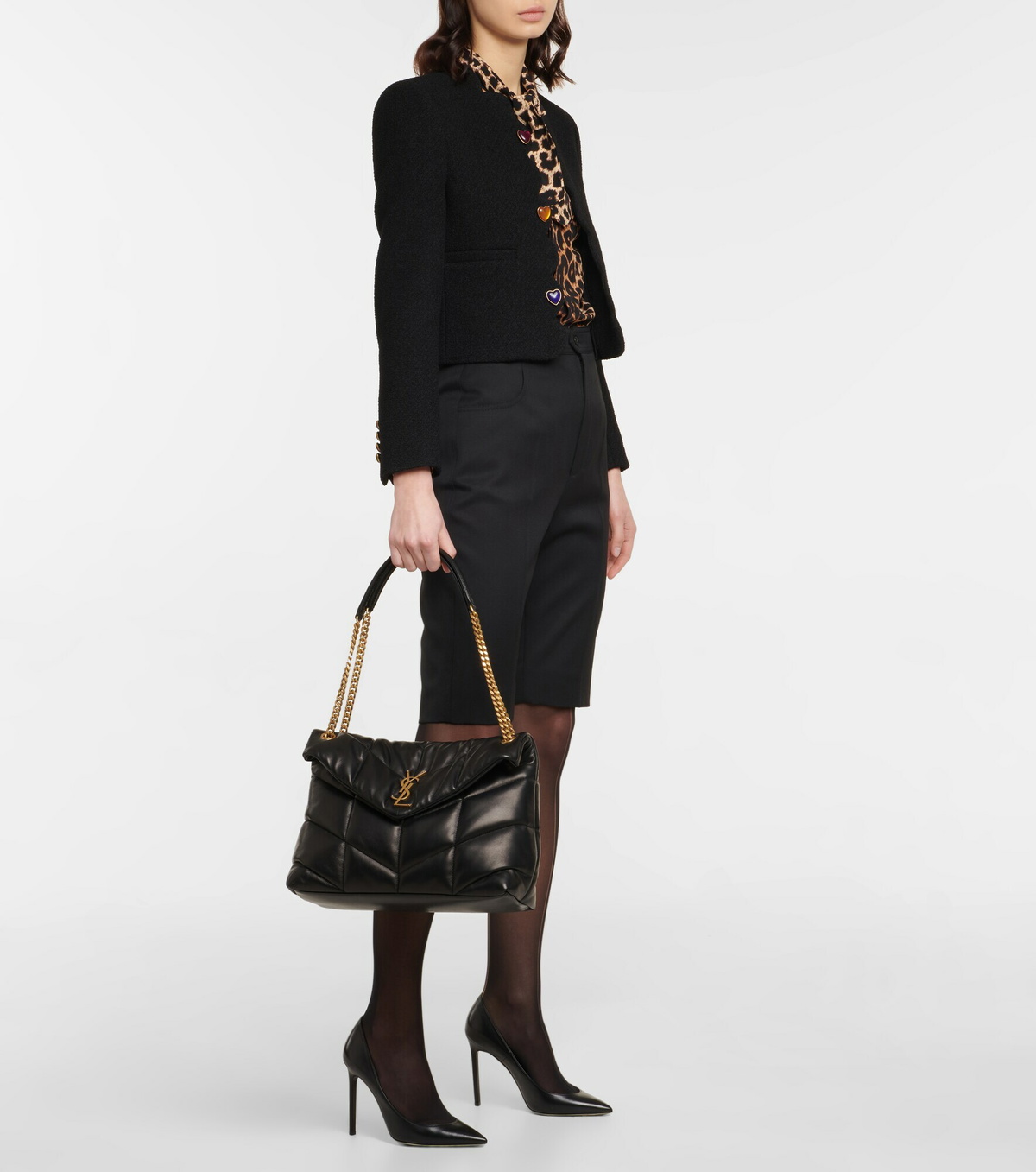 Saint Laurent - Puffer Medium leather shoulder bag Saint Laurent