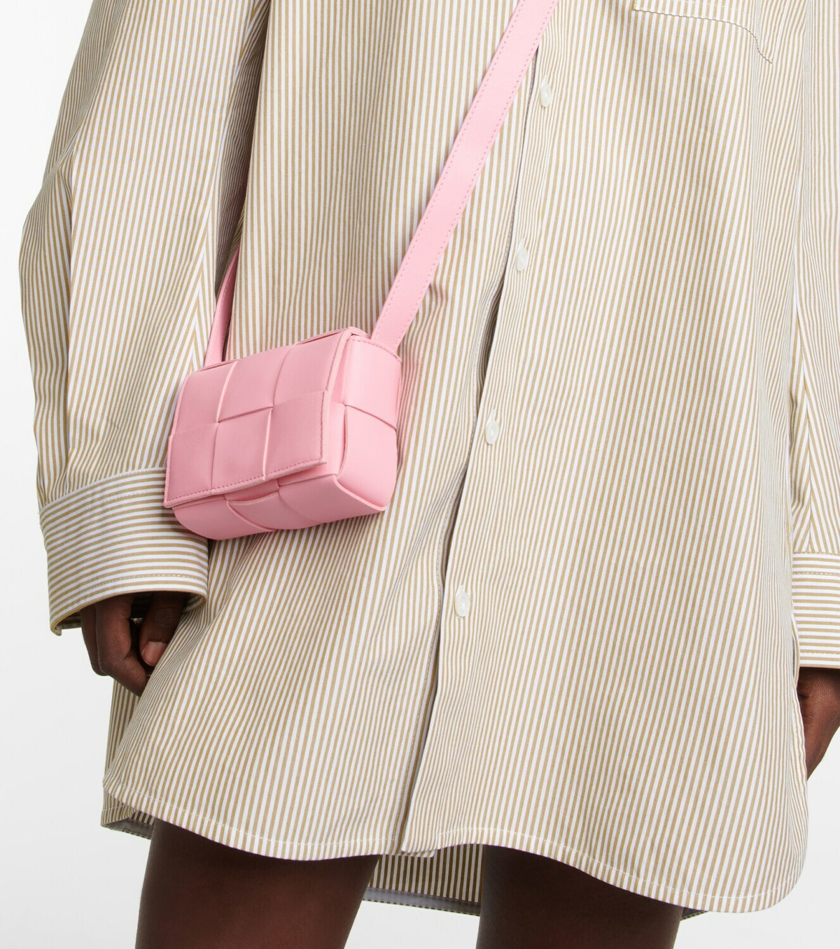 Bottega Veneta - Candy Cassette leather crossbody bag Bottega Veneta