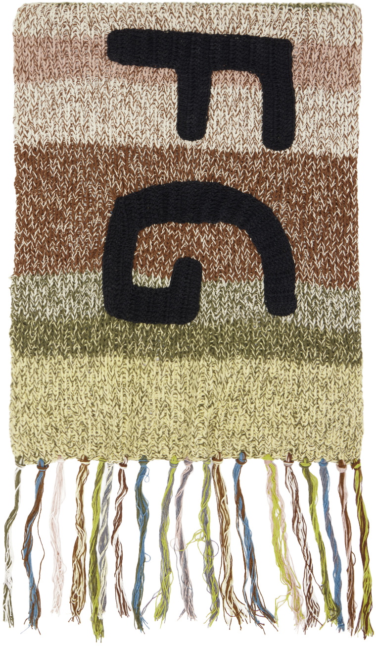 Story mfg. Multicolor Deepity Scarf Story Mfg.