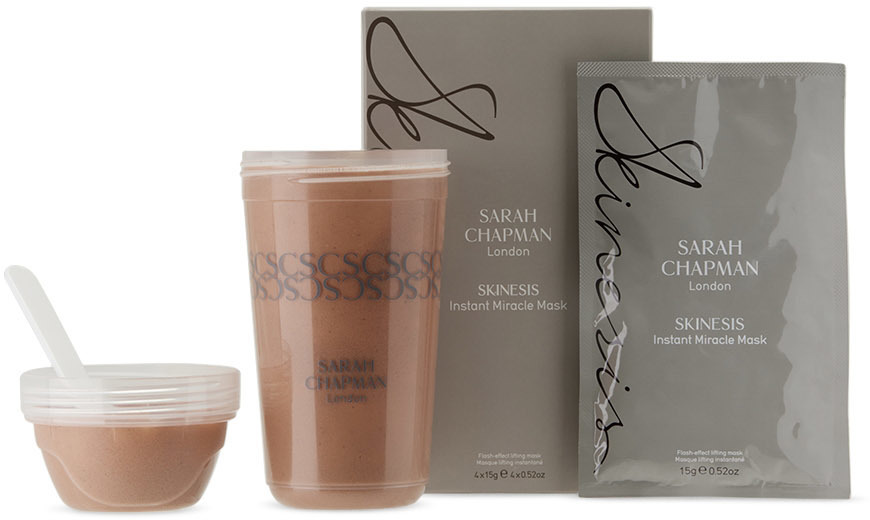 Sarah Chapman Instant Miracle Mask Set, 4 x 15 g