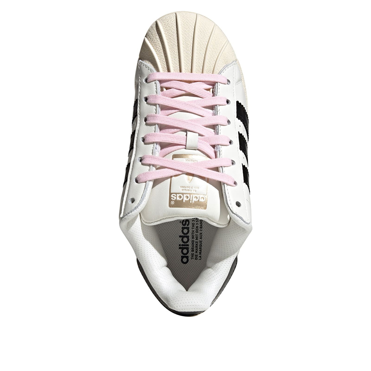 Adidas Superstar 92 Sneaker By Pharrell in White/Black adidas