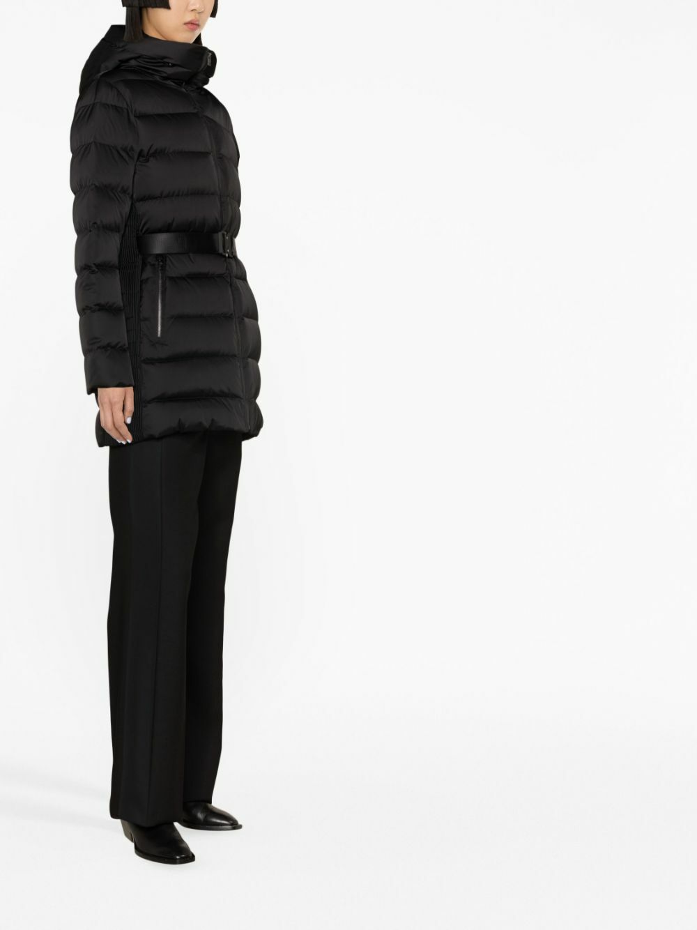 Fusalp Black Rejina Quilted Ski Jacket Fusalp
