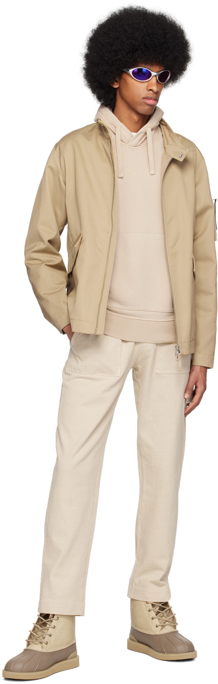 Stone Island Taupe Workwear Jacket Stone Island