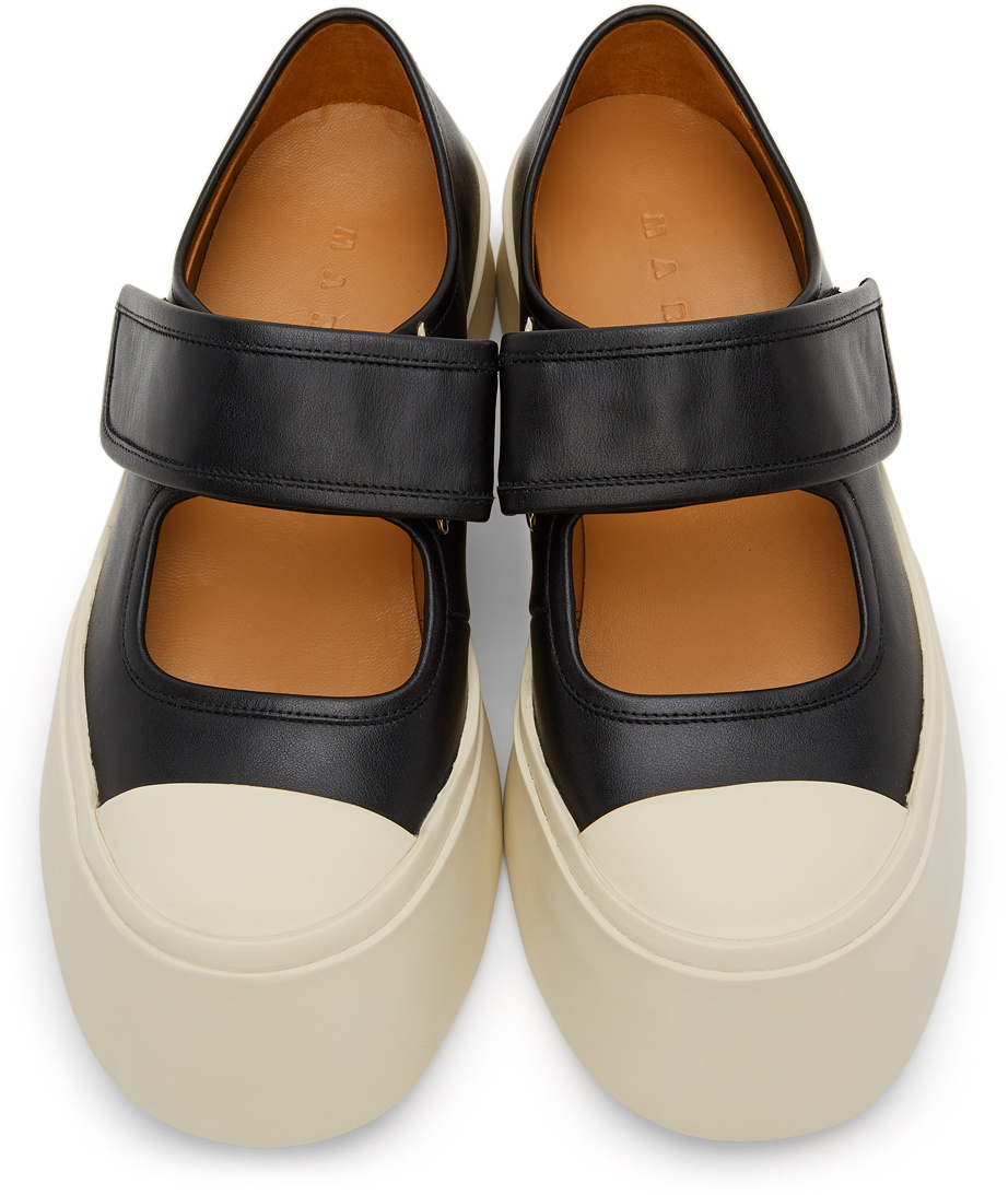 Marni Black Pablo Platform Flats Marni