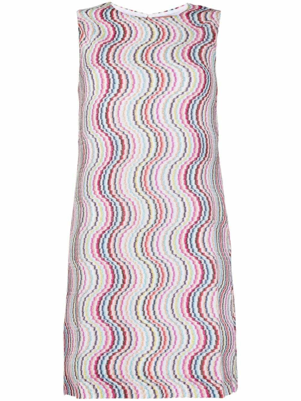 MISSONI - Striped Print Short Dress Missoni