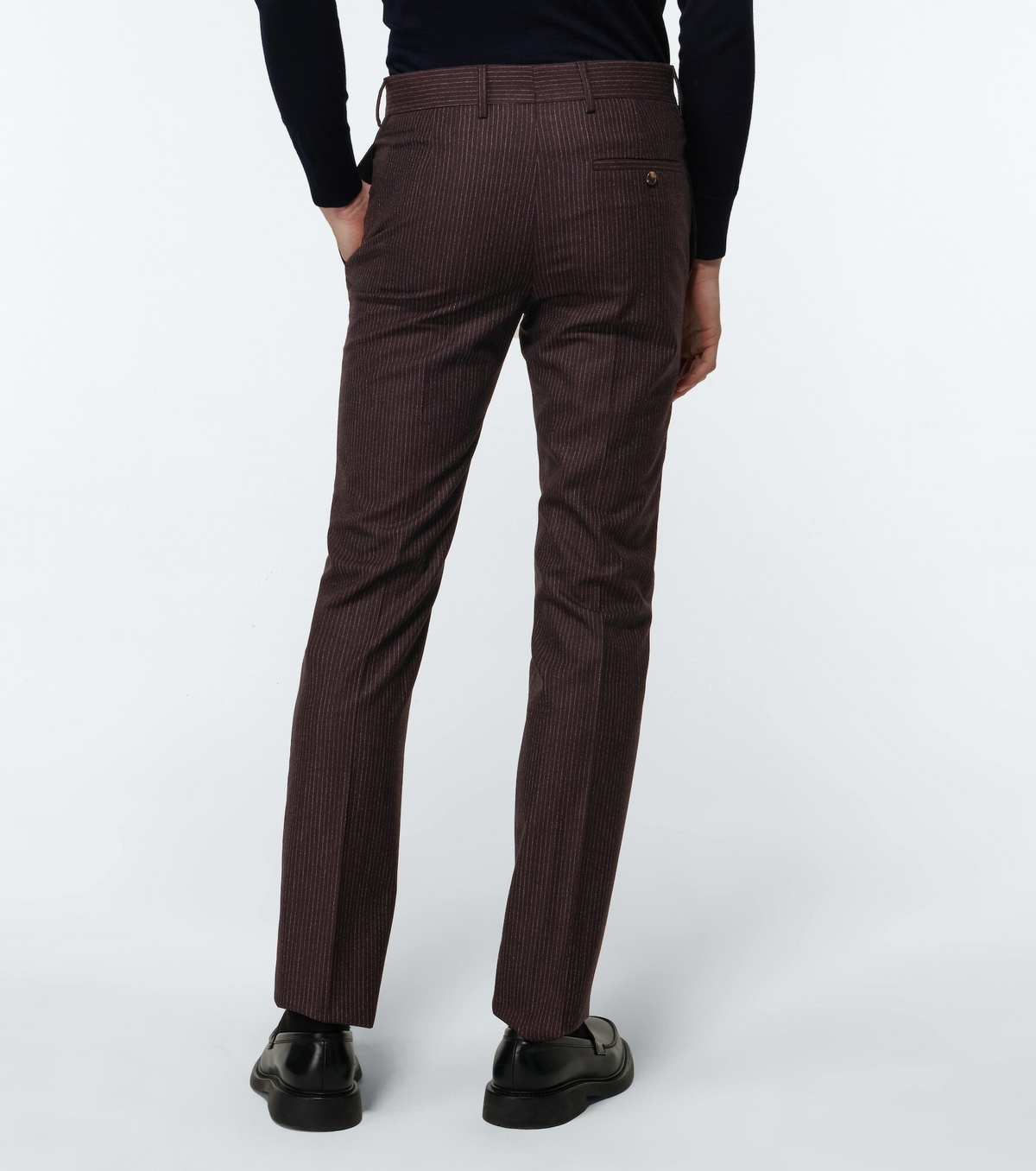 Gabriela Hearst - Ernest pinstriped wool pants Gabriela Hearst