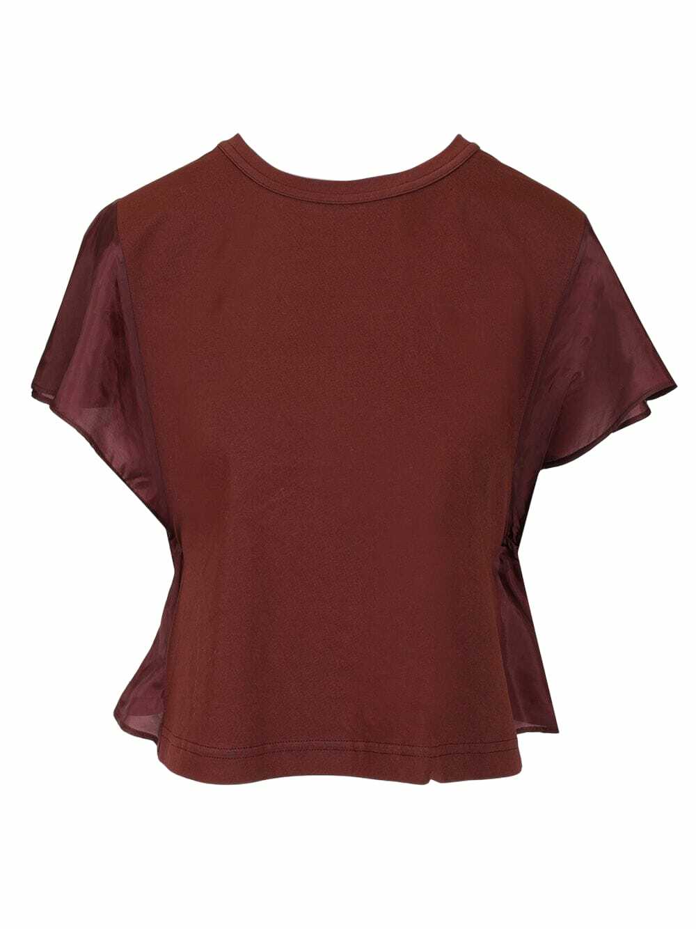 Forte_Forte Organic Cotton Jersey T-shirt Satin Details Forte Forte