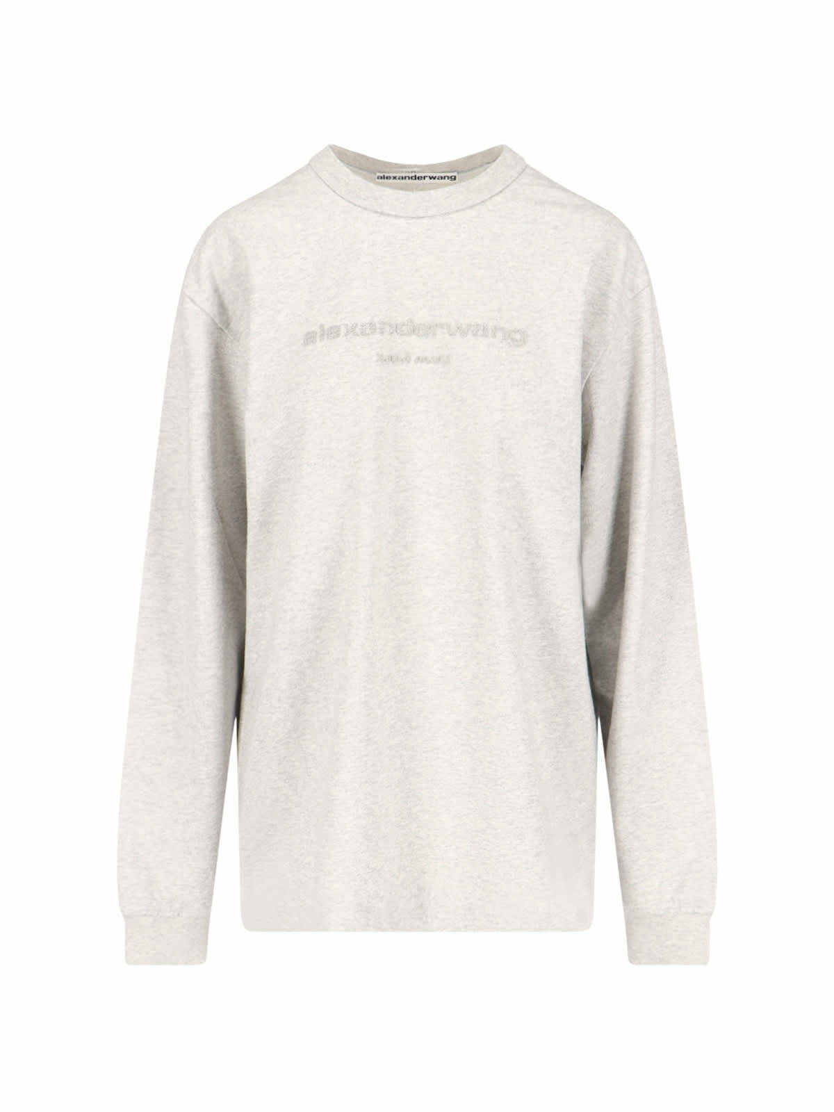 Alexander Wang Logo Crew Neck Sweatshirt Alexander Wang