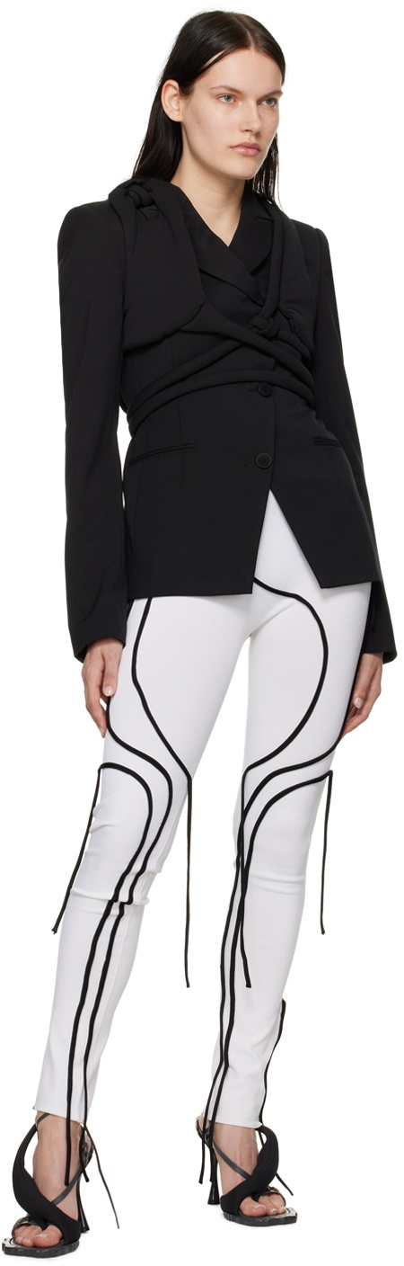 Ottolinger Black Harness Blazer Ottolinger