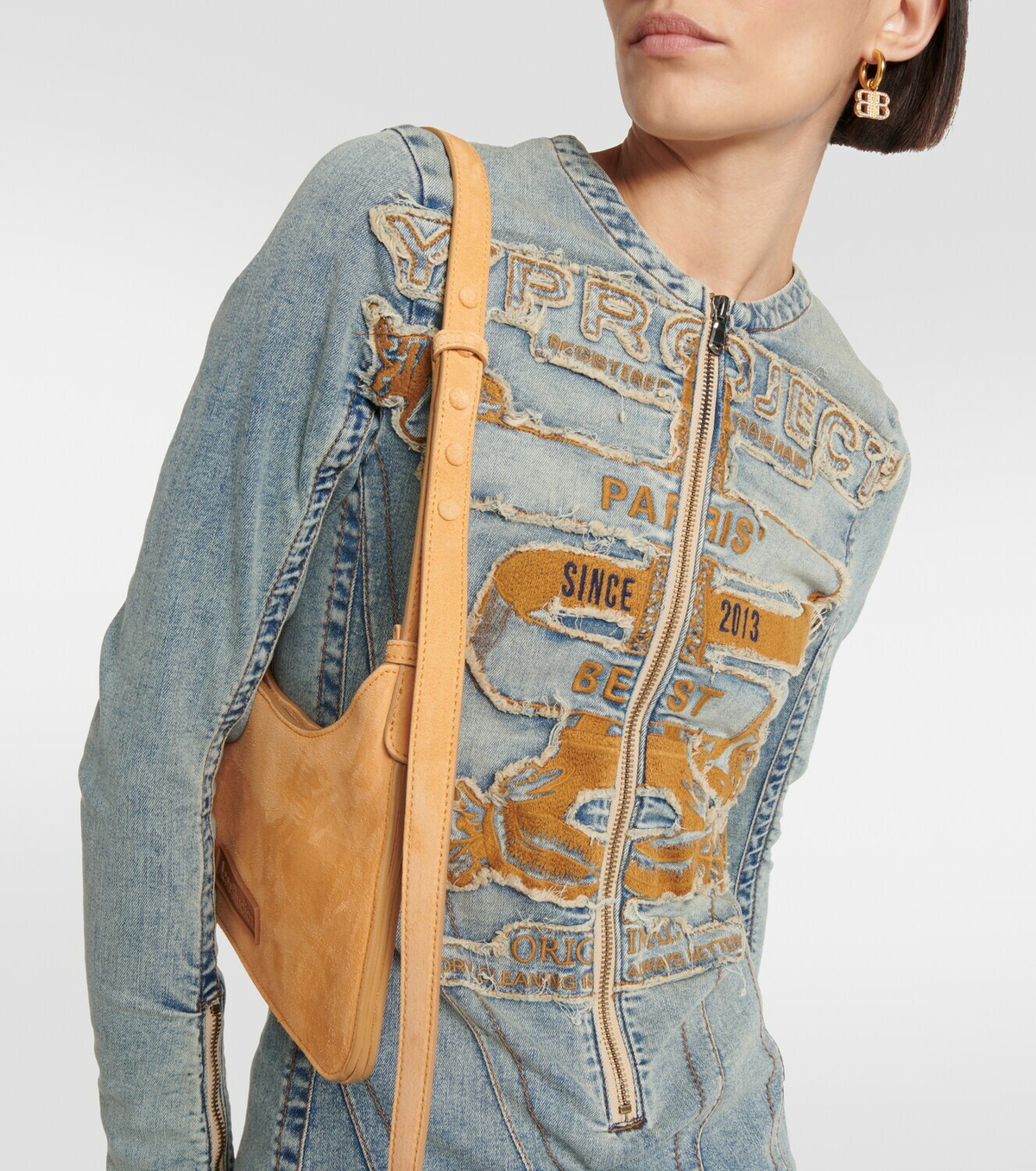 Y/Project Denim maxi dress Y/Project