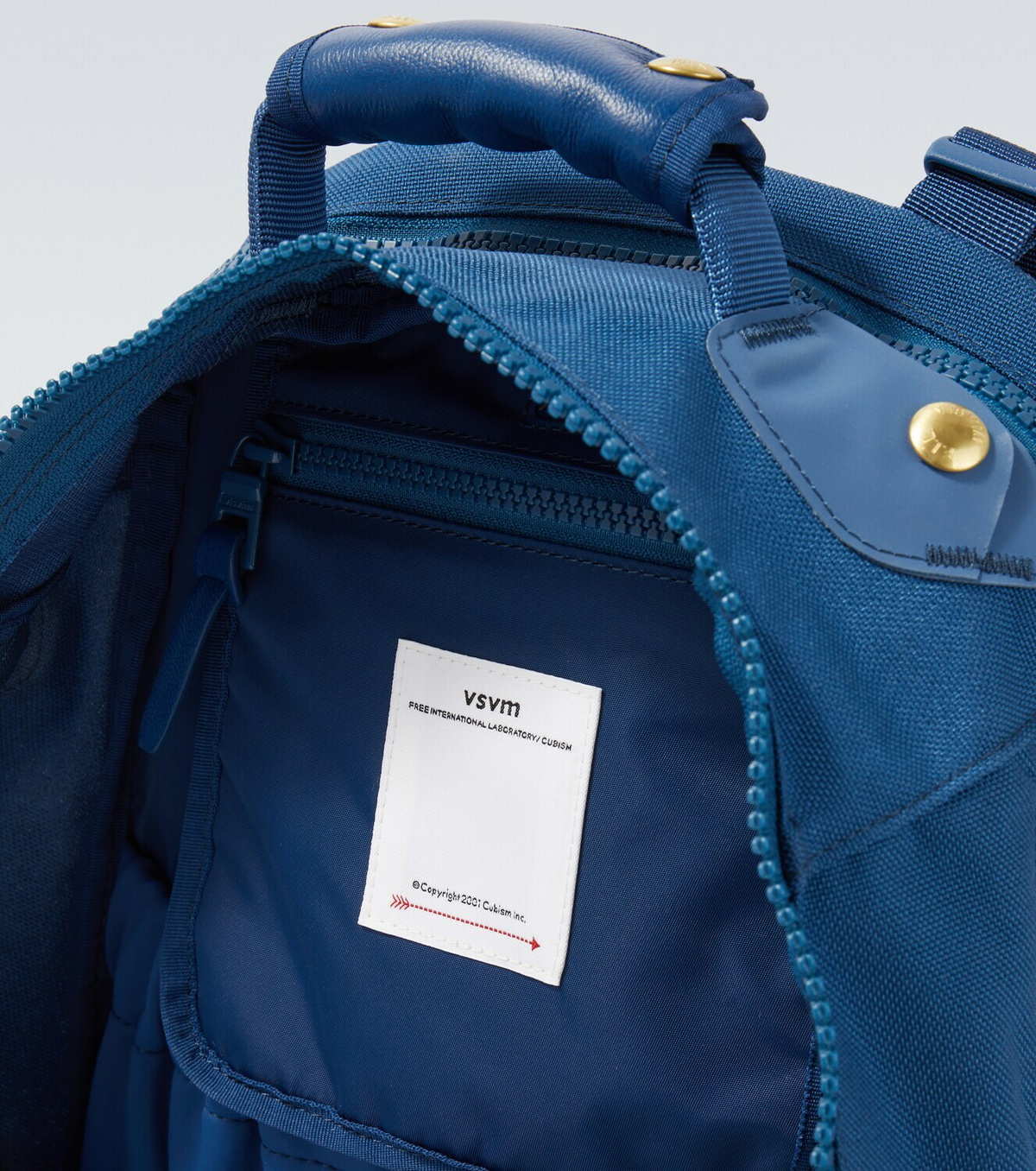 Visvim Cordura 20L leather-trimmed backpack Visvim