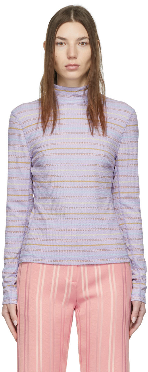 Stine Goya Purple Ari Turtleneck Stine Goya