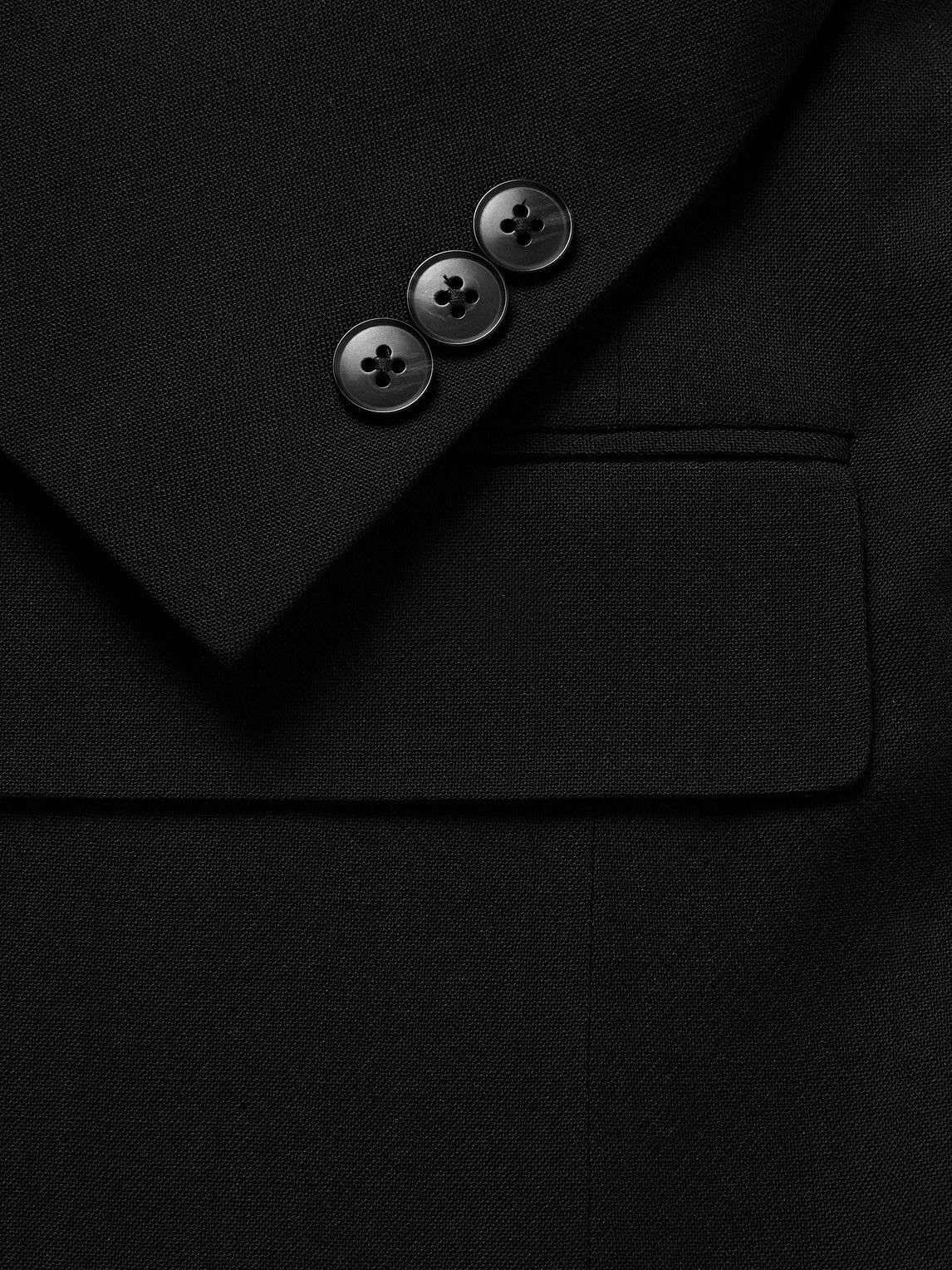 mfpen - Wool Barathea Suit Jacket - Black mfpen