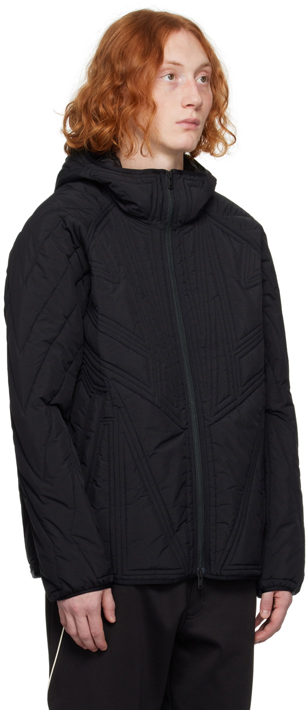 Y-3 Black Quilted Jacket Y-3
