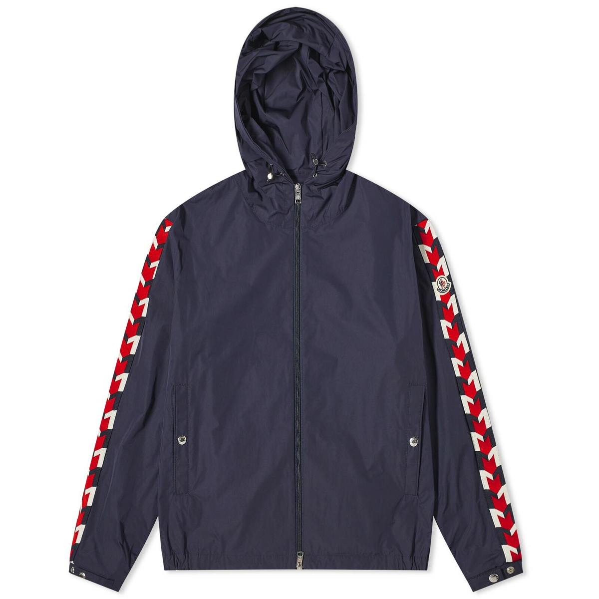 Moncler Men's Moyse Taping Hooded Jacket in Navy Moncler