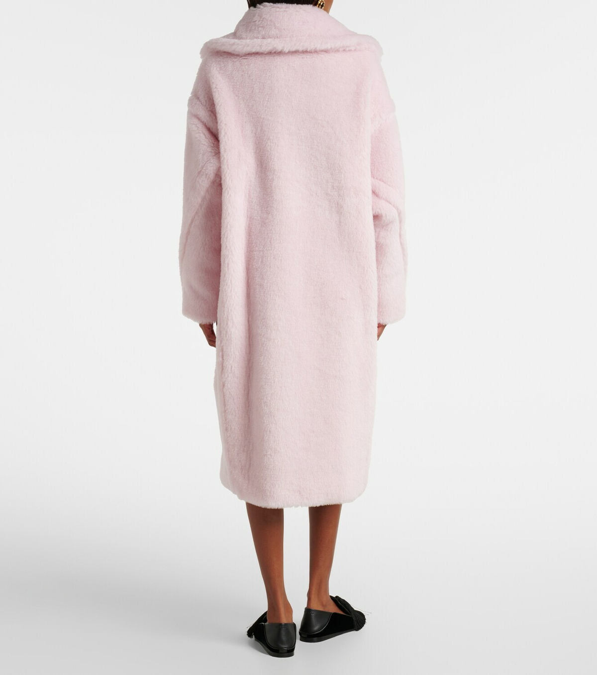 Max Mara Tedgirl alpaca, wool, and silk coat Max Mara