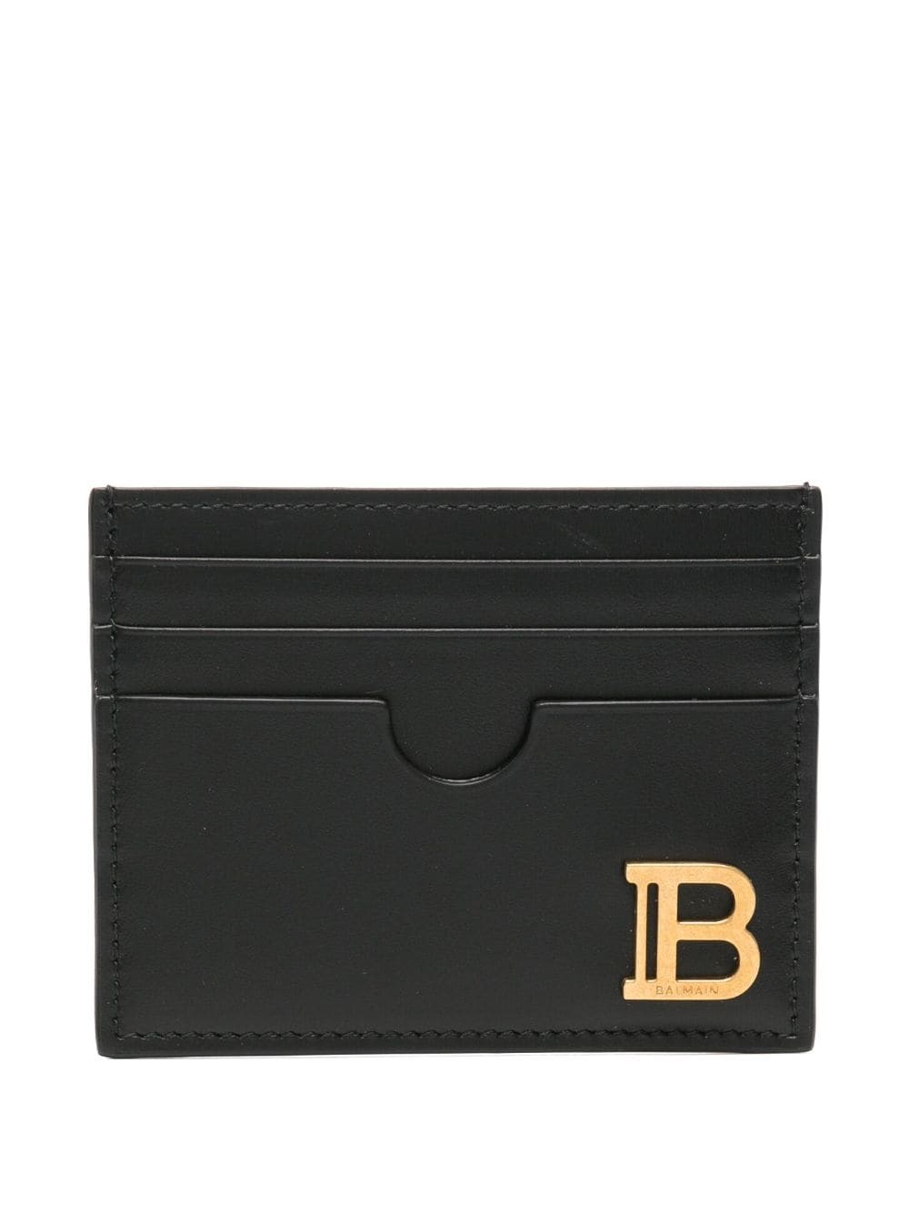 BALMAIN - B-buzz Leather Card Case Balmain