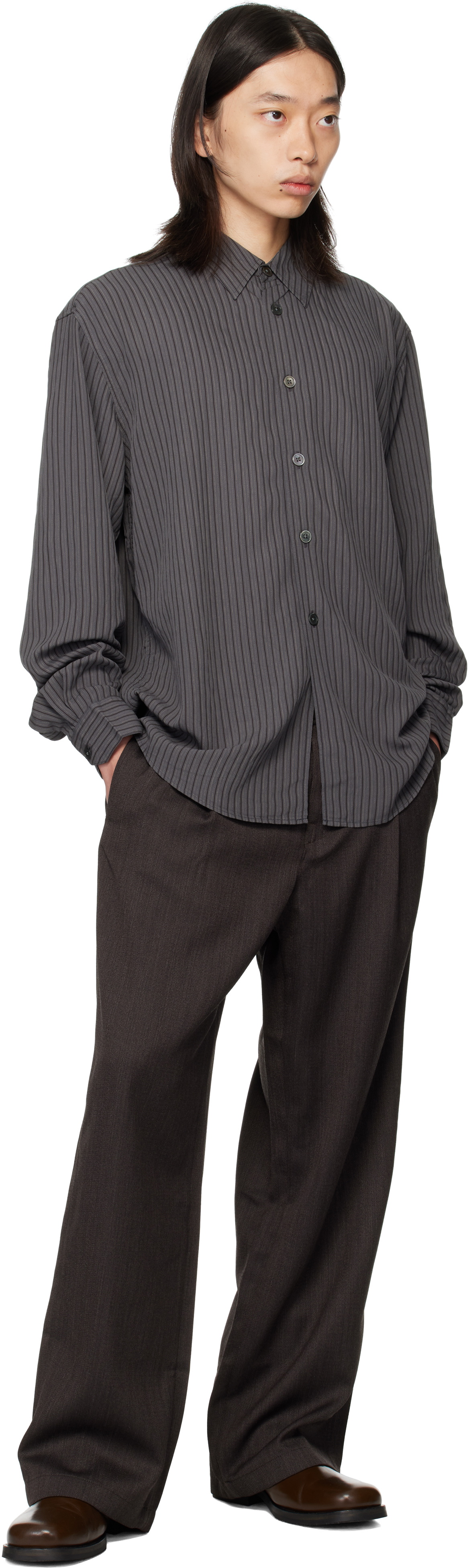 OUR LEGACY Gray Beyond Shirt Our Legacy