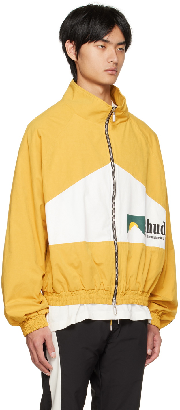 Rhude Yellow Flight Jacket Rhude