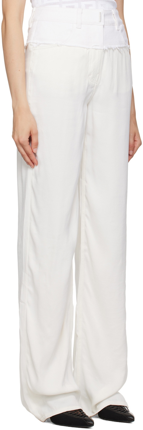 Givenchy White Oversized Jeans Givenchy