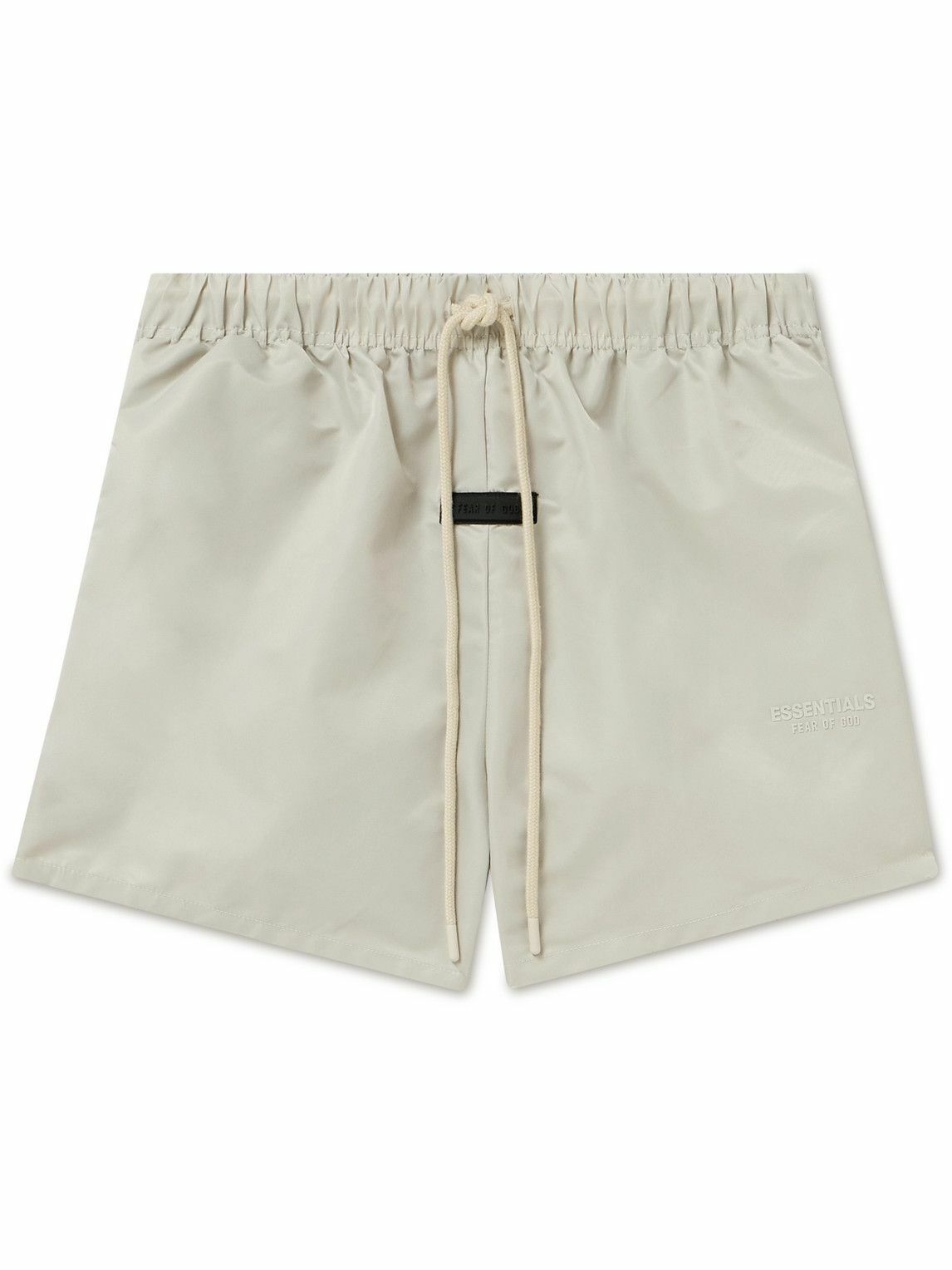 FEAR OF GOD ESSENTIALS - Logo-Appliquéd Straight-Leg Shell Drawstring ...