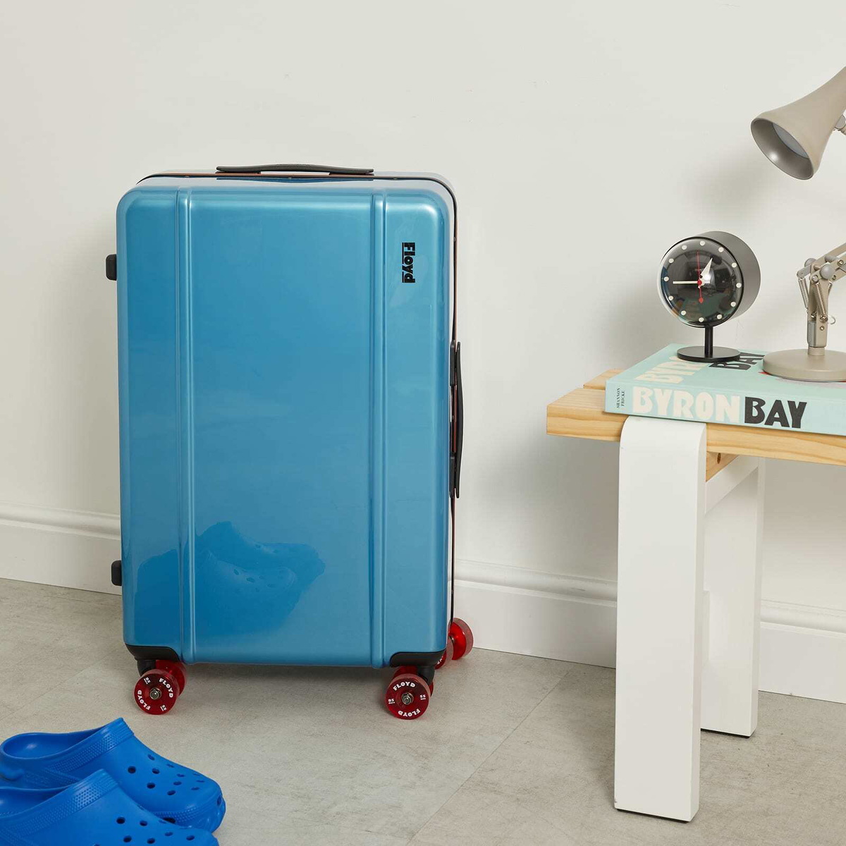 Floyd Check-In Luggage - 61L in Pacific Blue Floyd