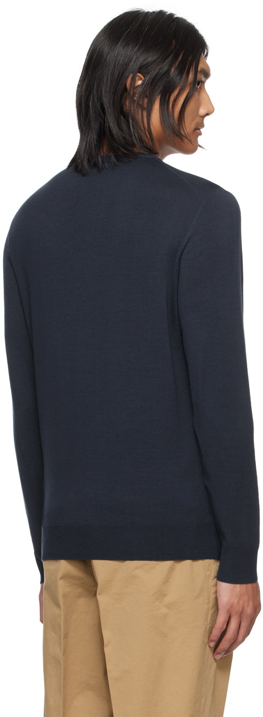 Barena Navy Ato Brunal Crewneck Barena
