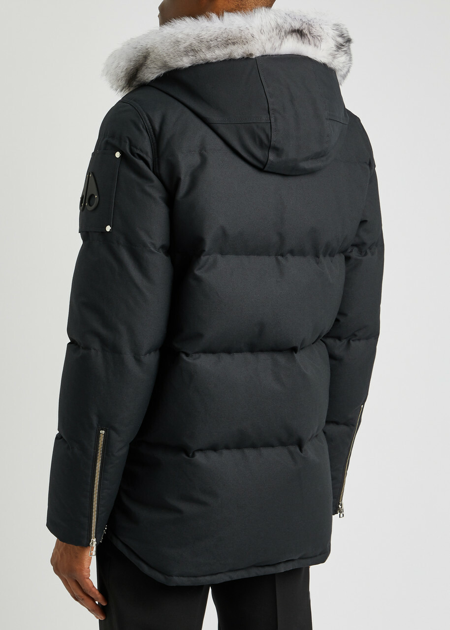Moose Knuckles 3Q Quilted Canvas Jacket Navy Moose Knuckles
