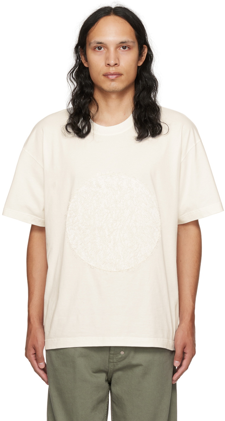Craig Green White Fluffy Circle T-Shirt Craig Green