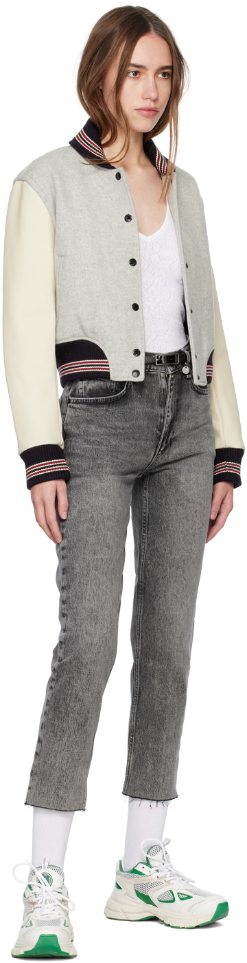 rag & bone Black Baby Rebound Belt Rag and Bone