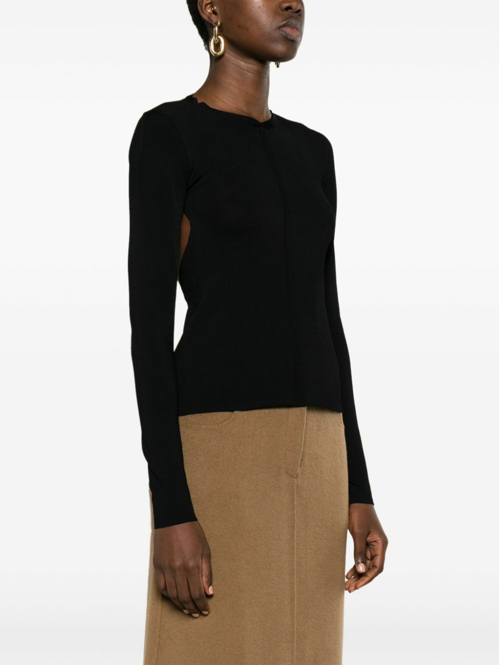 KHAITE The Iskra Open-Back Top Khaite