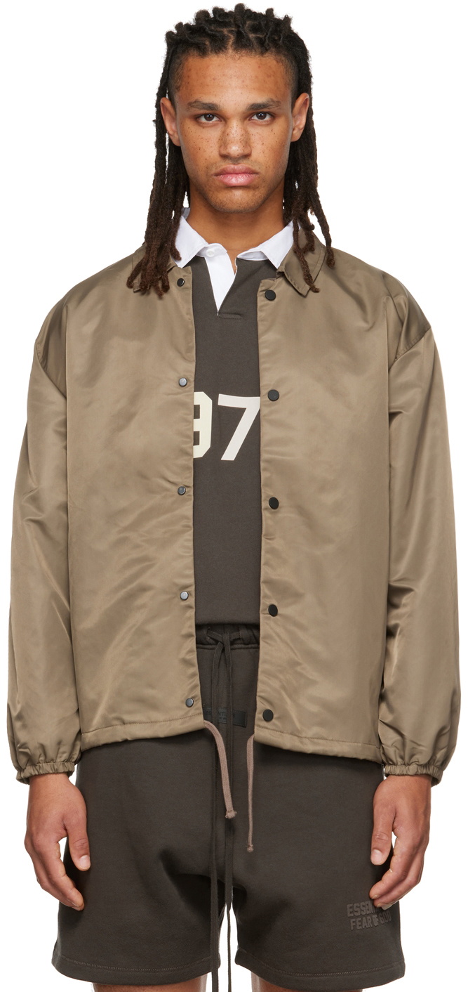 Essentials Brown '1977' Jacket Essentials
