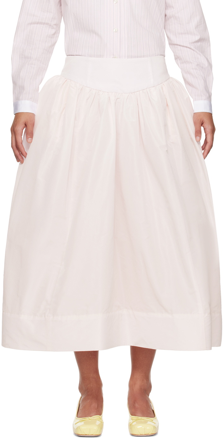 Sandy Liang Pink Naru Maxi Skirt Sandy Liang Sandy Liang Pink Naru Maxi Skirt Sandy Liang