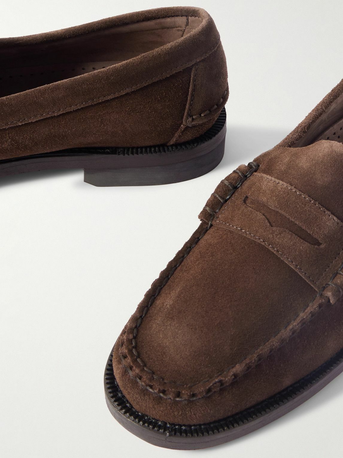 Sebago - Classic Dan Suede Penny Loafers - Brown Sebago