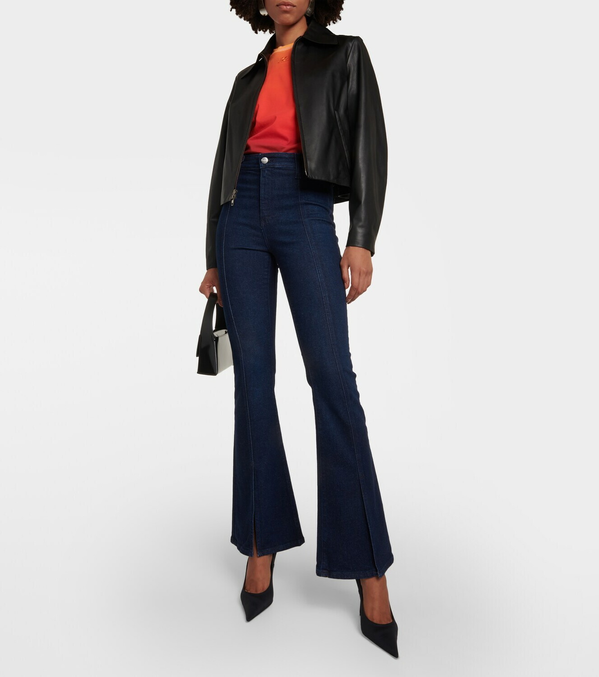 AG Jeans x EmRata Anisten bootcut jeans AG Jeans