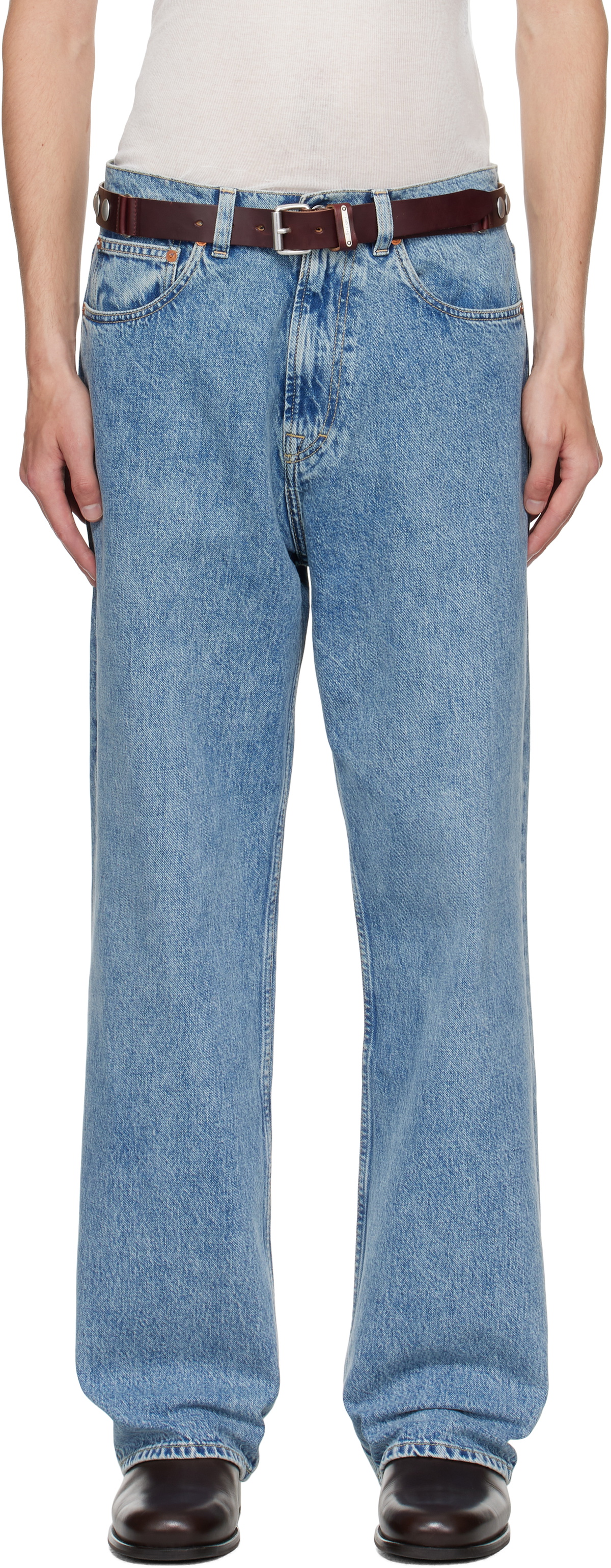 OUR LEGACY Blue Third Cut Jeans Our Legacy