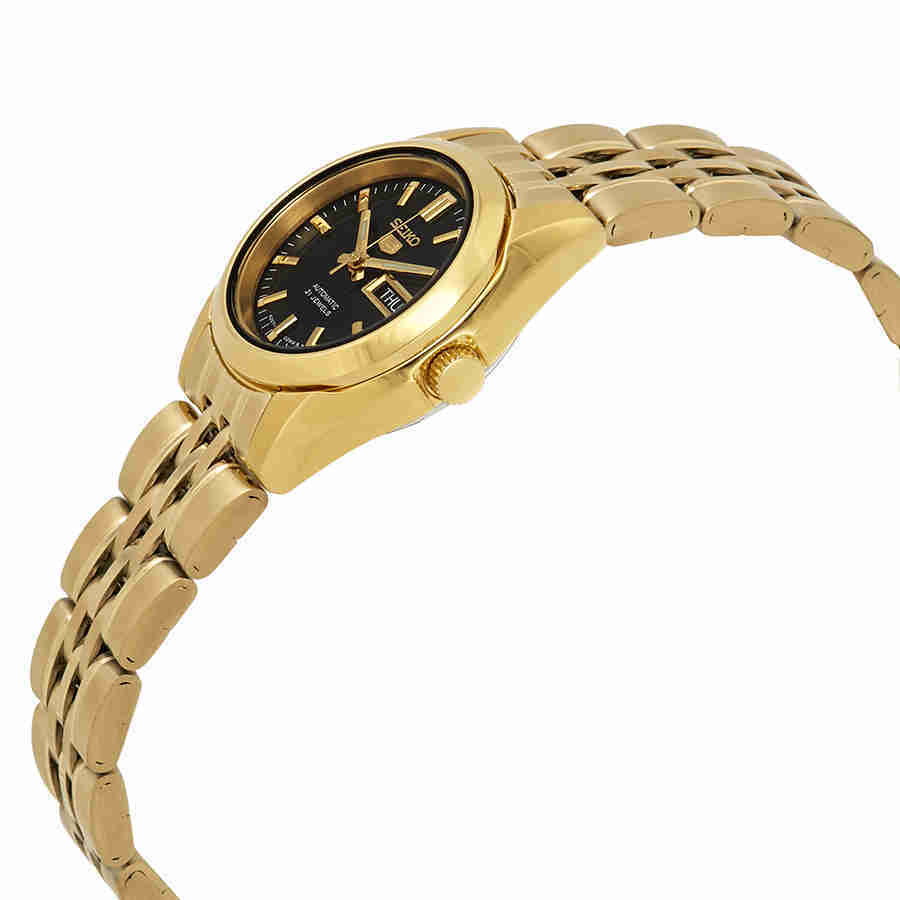 Seiko Series 5 Automatic Black Dial Ladies Watch SYMA40 Seiko