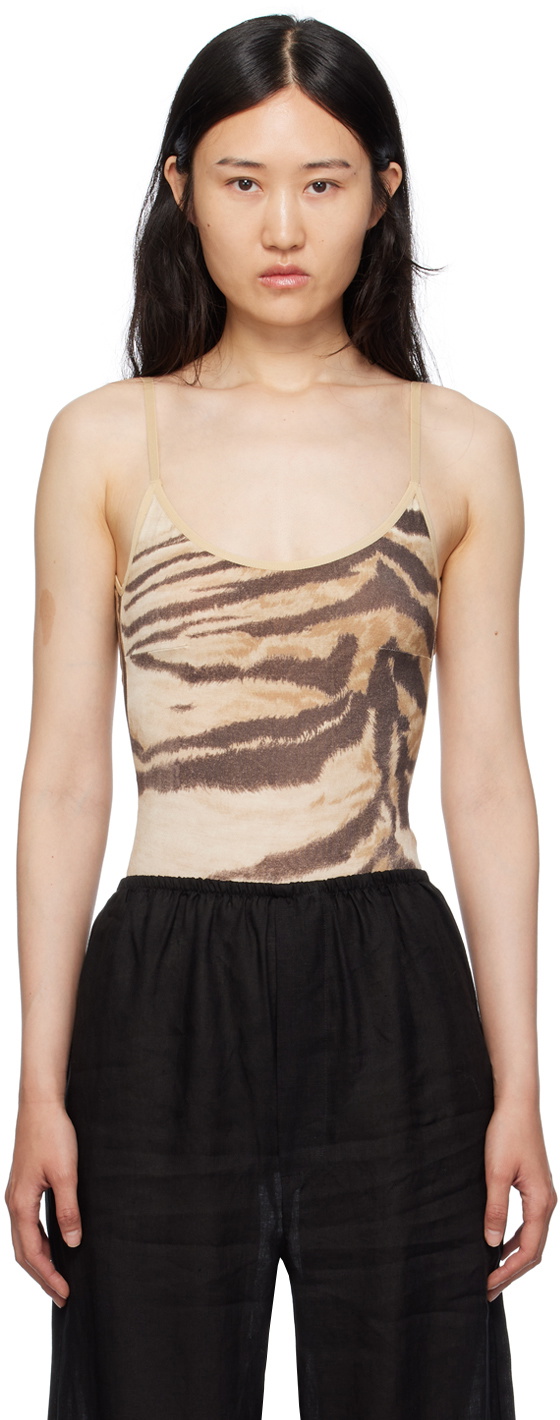 Baserange Beige Emily Bodysuit Baserange