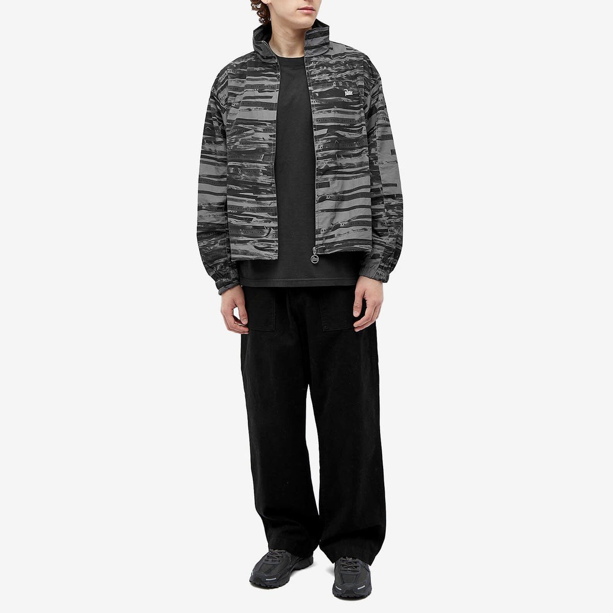 Patta Men's Ribbons Nylon M2 Track Jacket in Multi Patta
