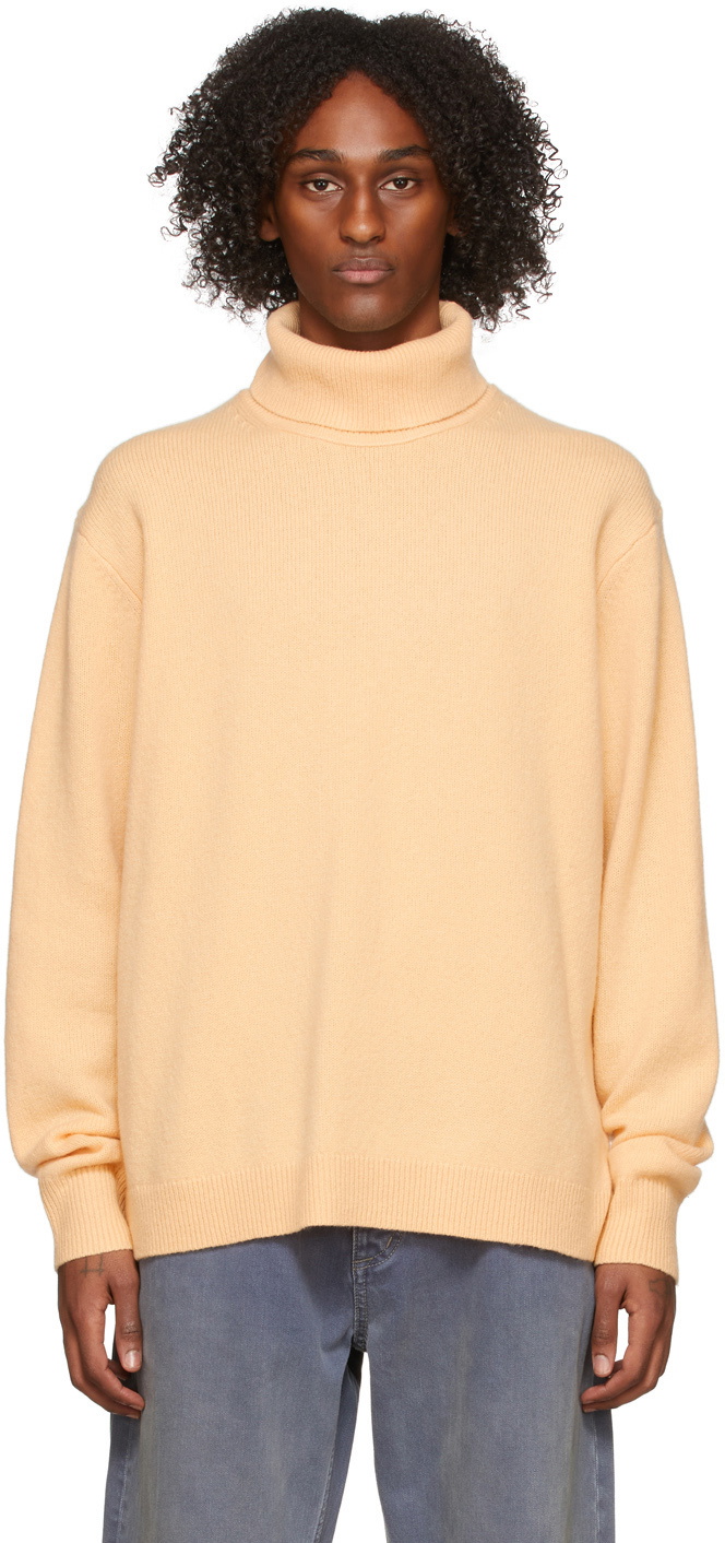 Acne Studios Ssense Exclusive Yellow Turtleneck Acne Studios