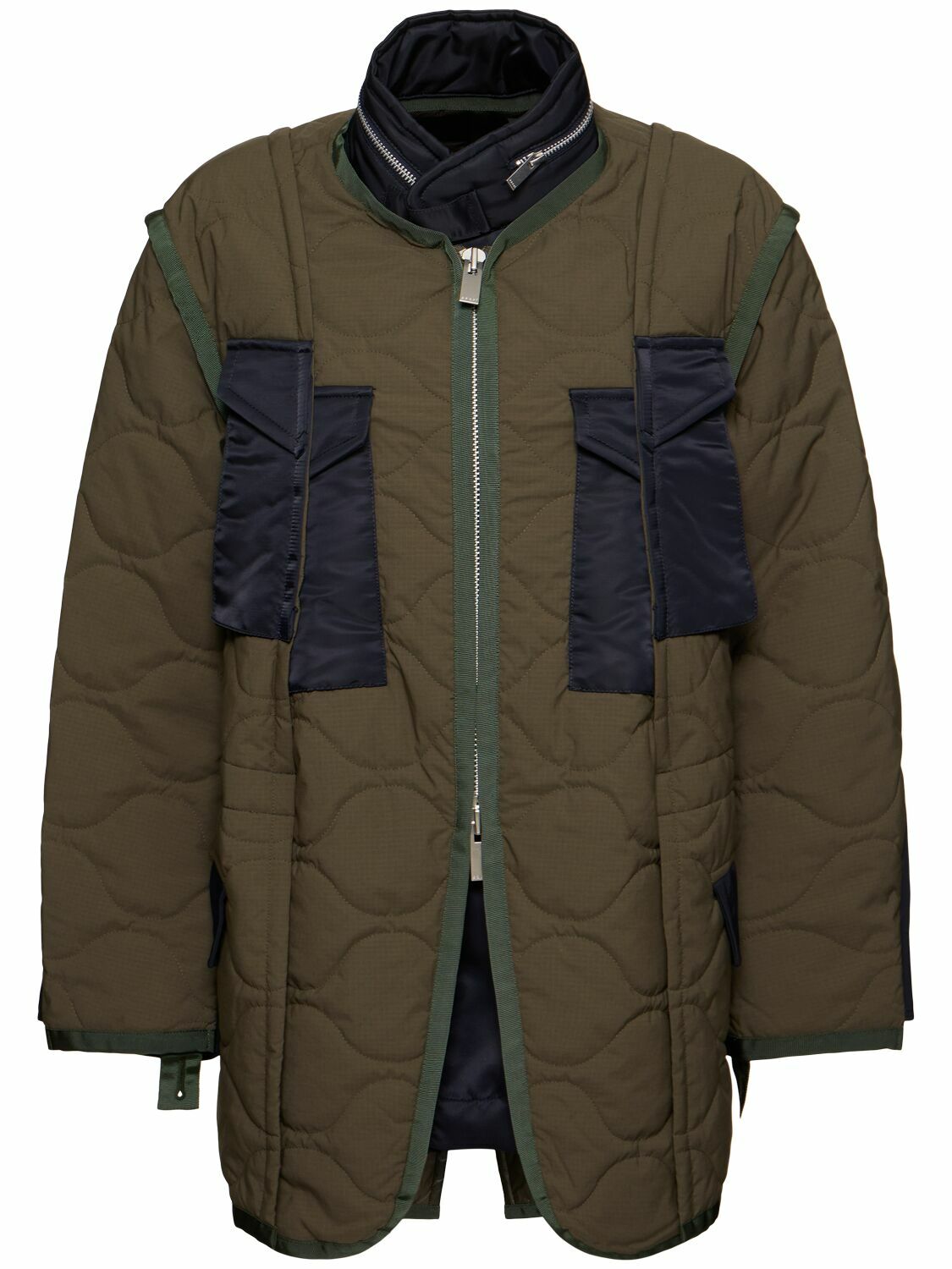 SACAI Quilted Rip Stop Jacket Sacai