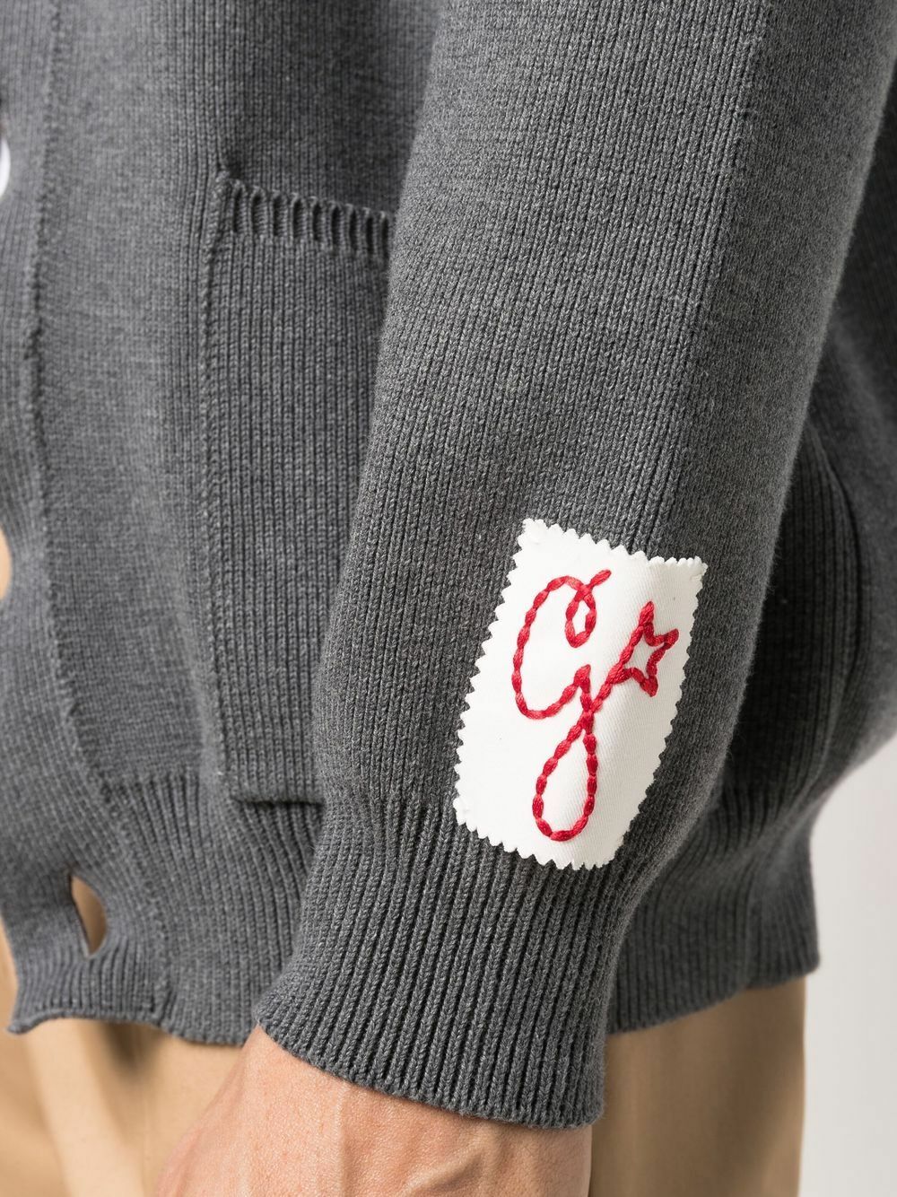 GOLDEN GOOSE - Golden Cotton Cardigan Golden Goose Deluxe Brand