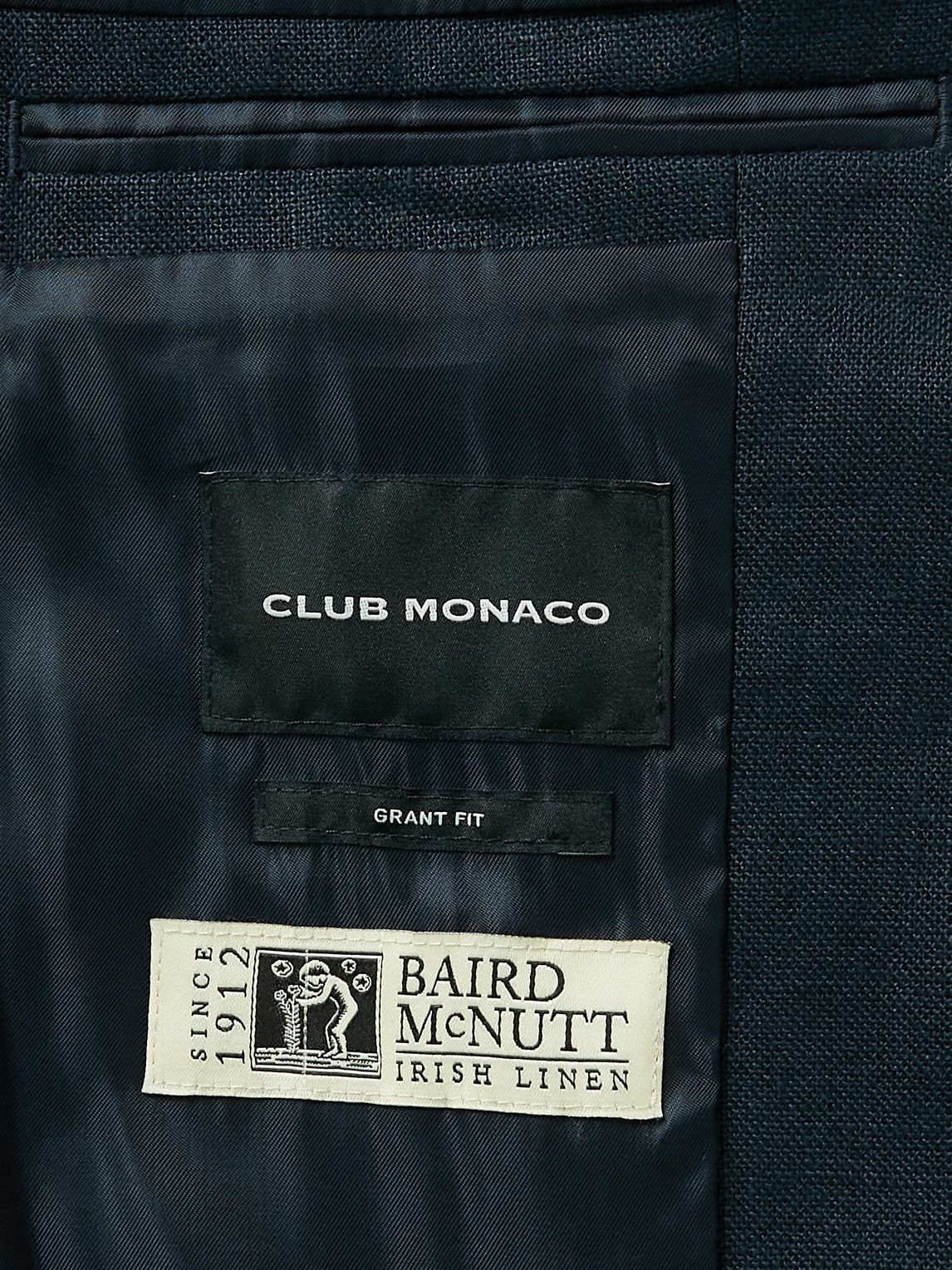 Club Monaco - Slim-Fit Linen Suit Jacket - Blue Club Monaco