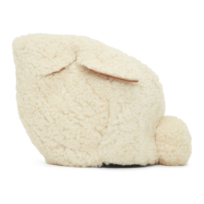 Loewe White Shearling Mini Bunny Bag Loewe