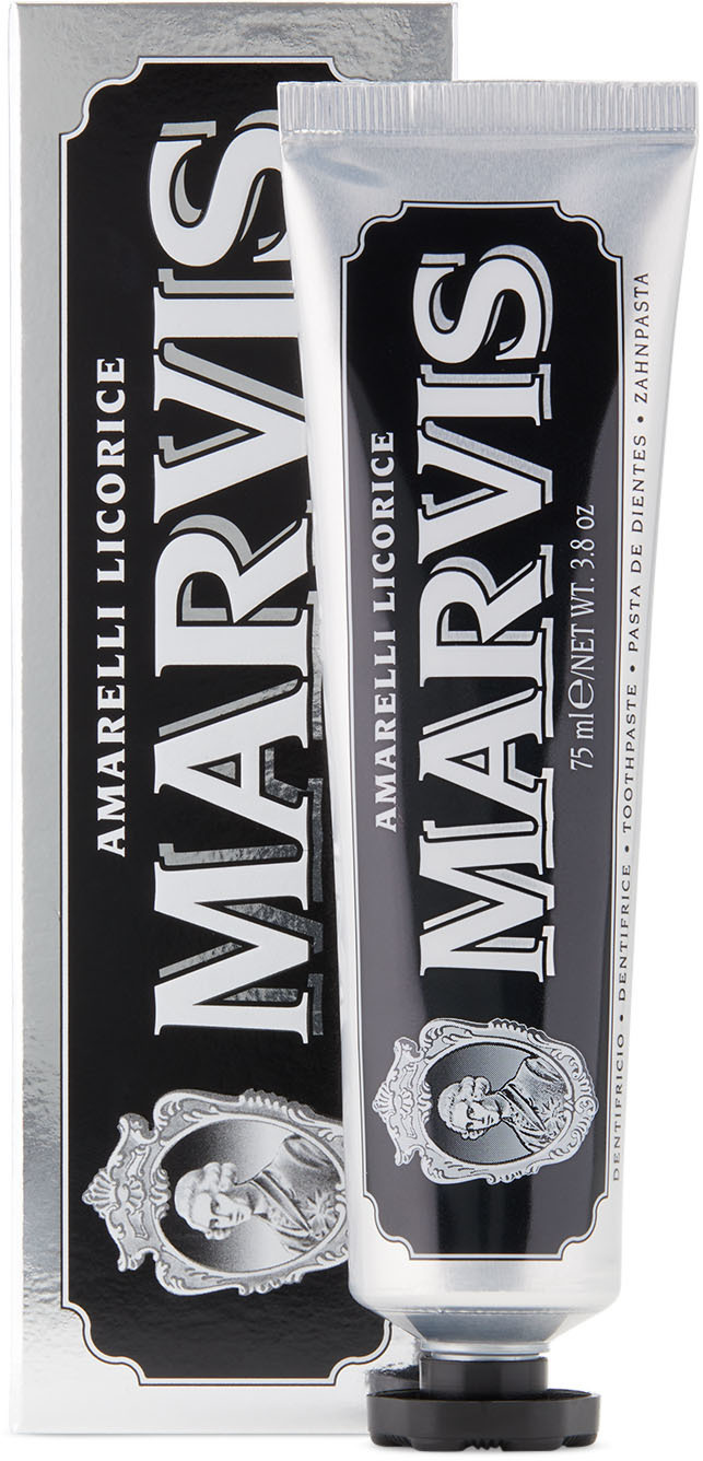 Marvis Amarelli Edition Licorice Toothpaste, 75 mL Marvis