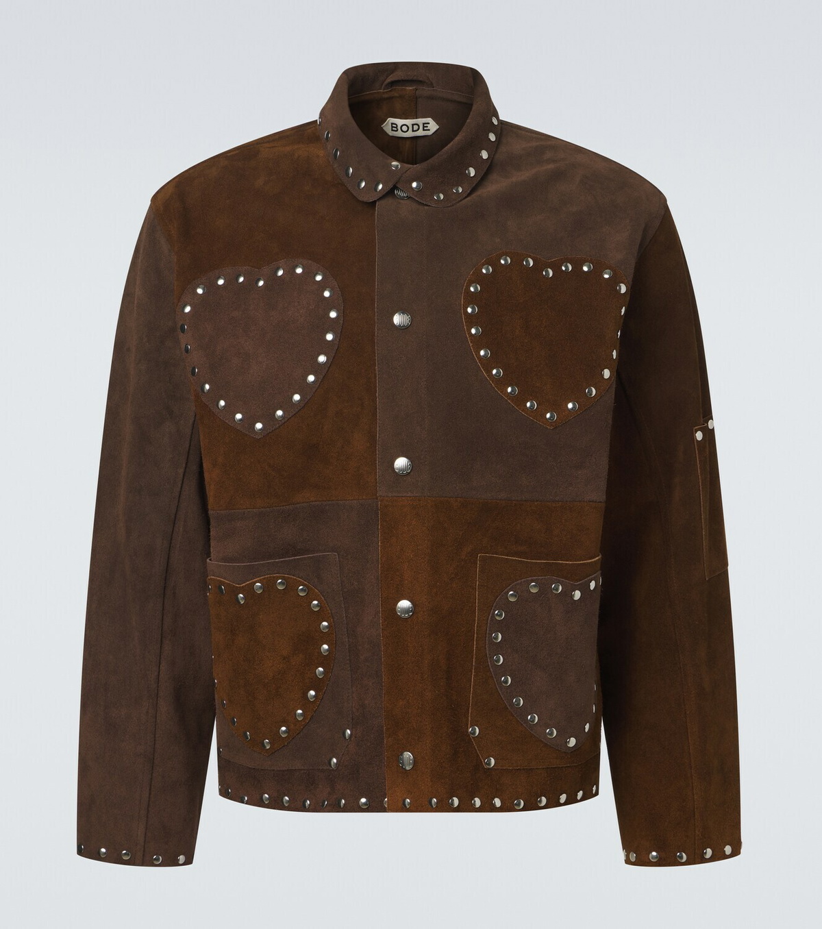 Bode Studded suede jacket Bode