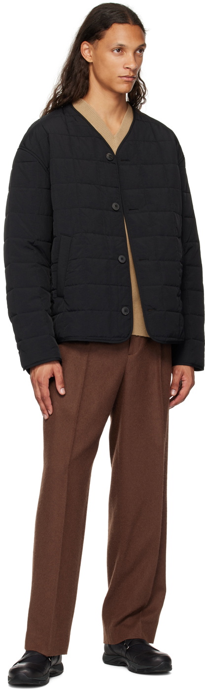 Róhe Black Padded Jacket Róhe