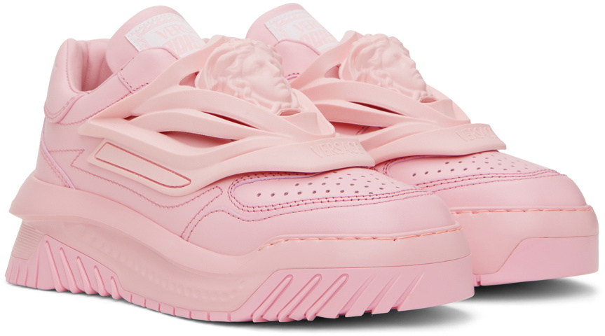 Versace Pink Odissea Sneakers Versace