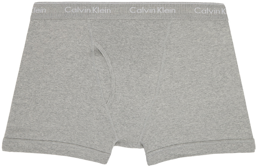 Calvin Klein Underwear Three-Pack Gray Boxers Calvin Klein Underwear