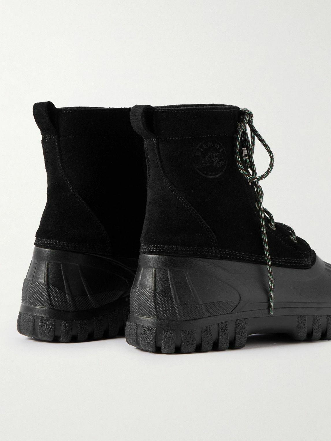 Diemme - Anatra Suede and Rubber Boots - Black Diemme
